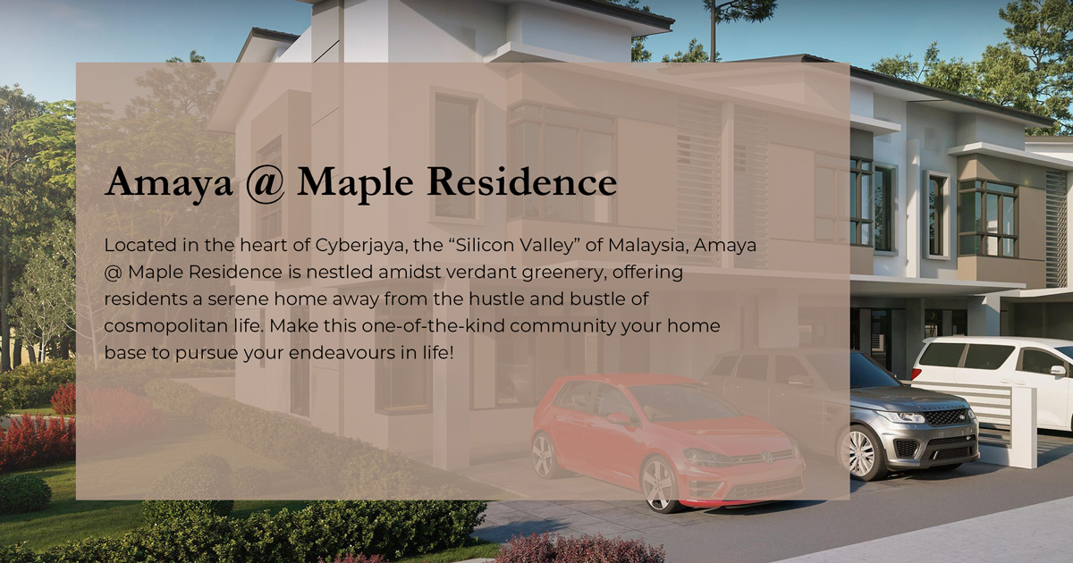Amaya @ Maple Residence